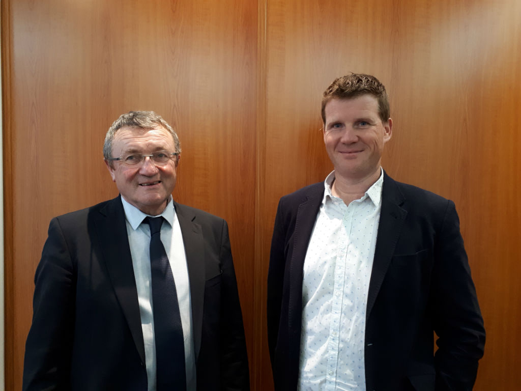 passation de présidence à la FNAMS - Jean-Noël DHENNIN et Thomas ...